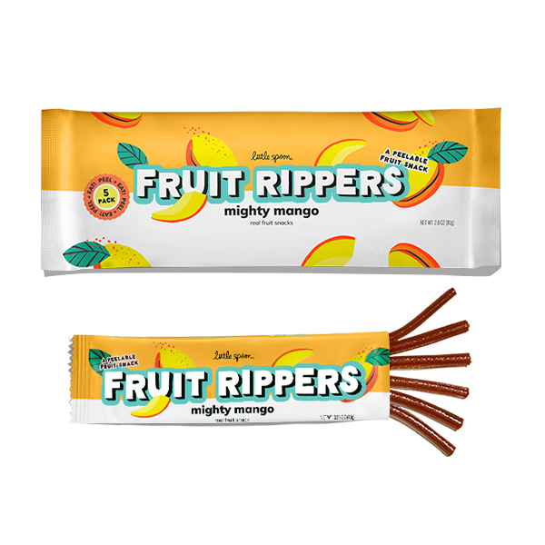 Mighty Mango Fruit Ripper | Mango Fruit Leather - Little Spoon